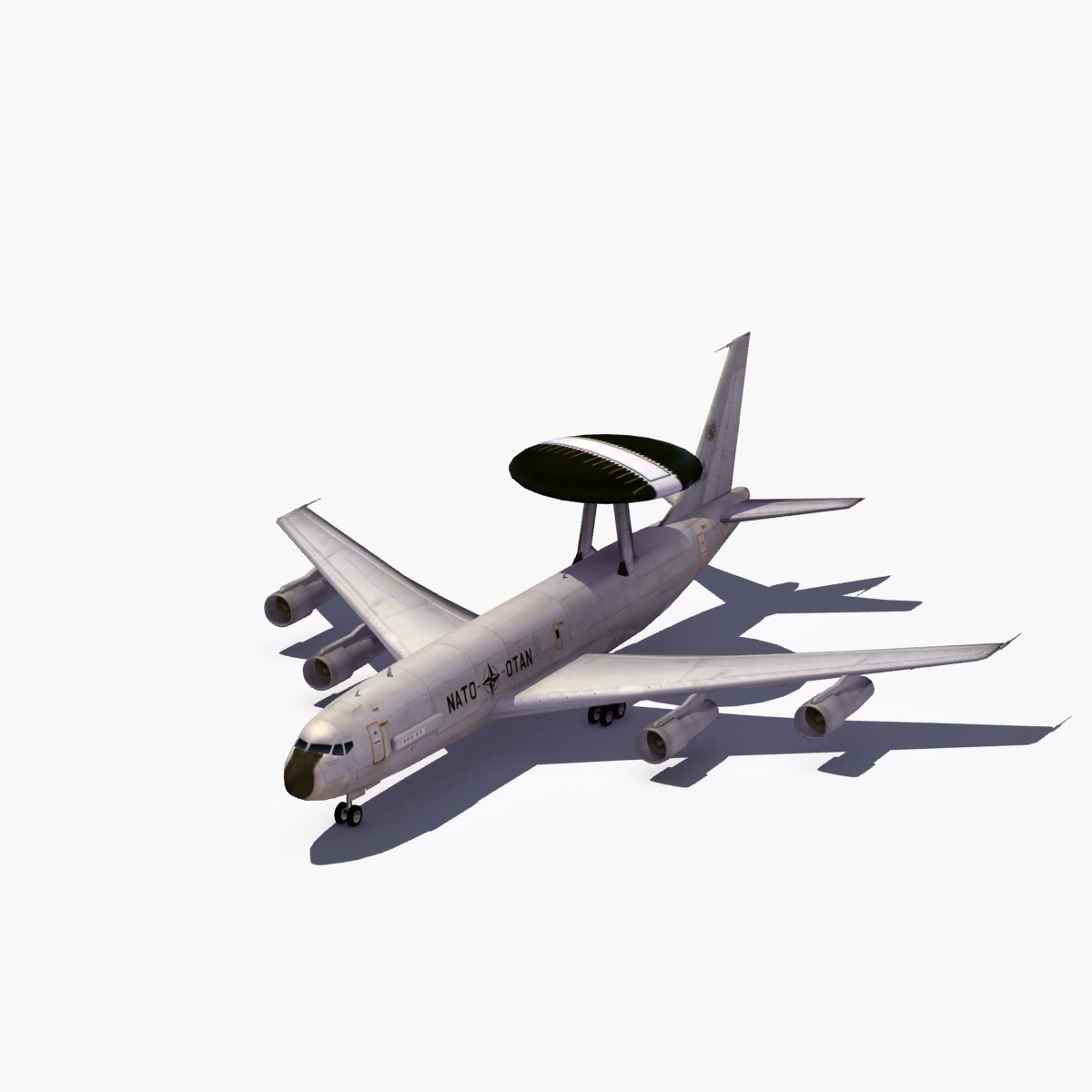 3d model e3 sentry awacs