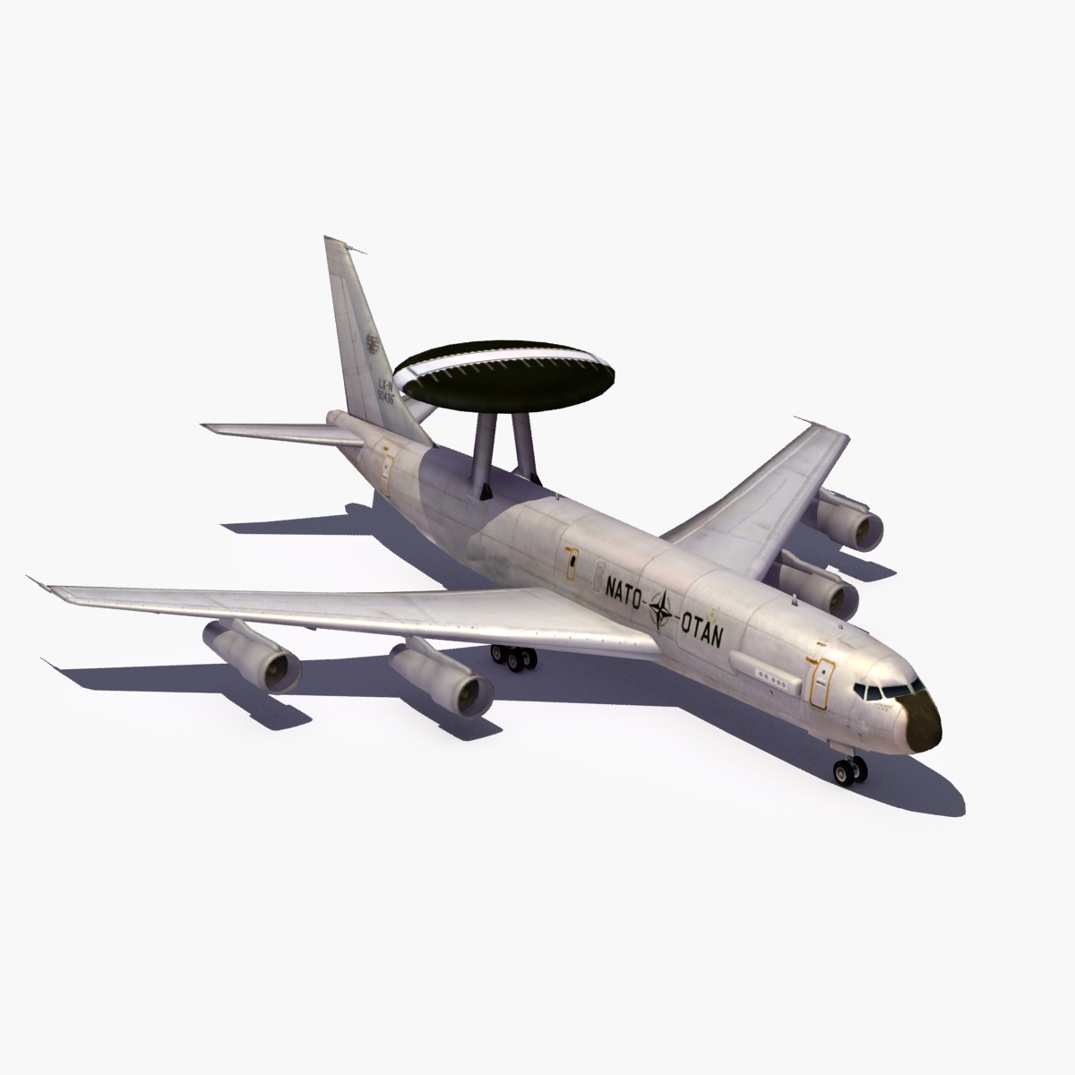 3d model e3 sentry awacs