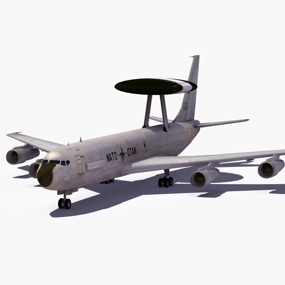 3d model e3 sentry awacs