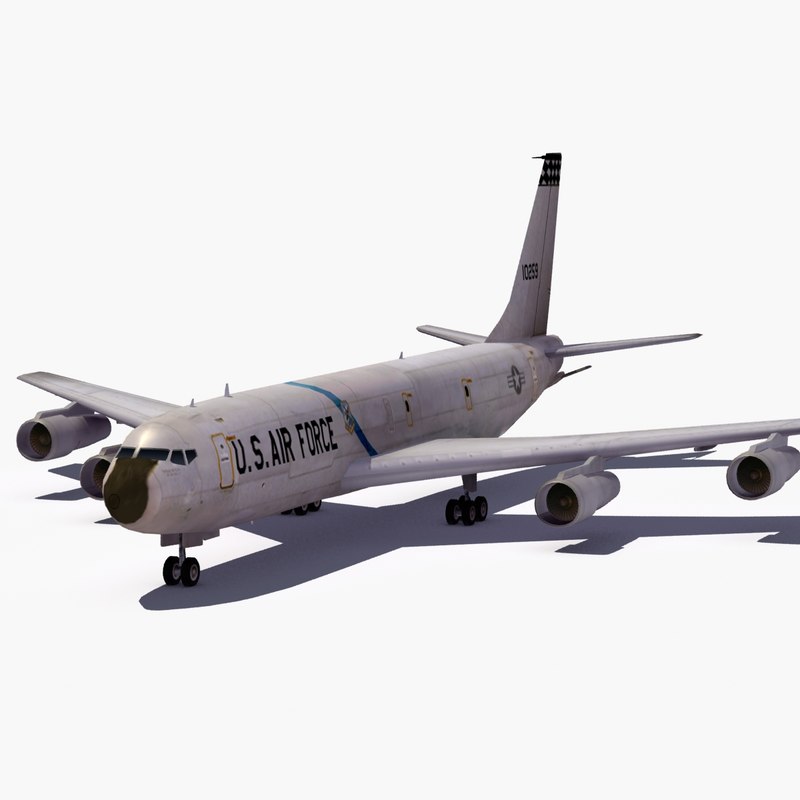 3d kc135 stratotanker tanker model