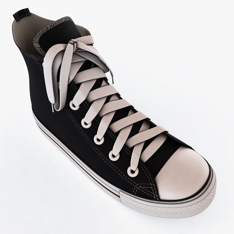 3d model converse accessories