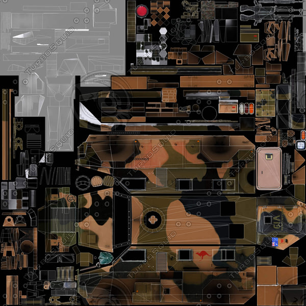 bushmaster mobility vehicle 3d max
