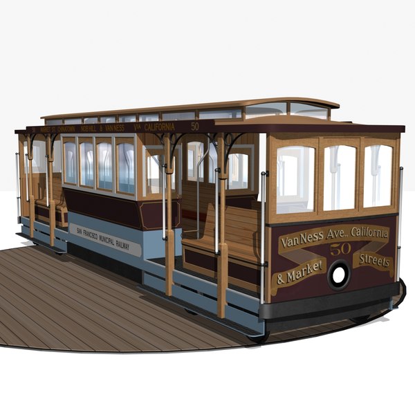 3d 3ds cable car