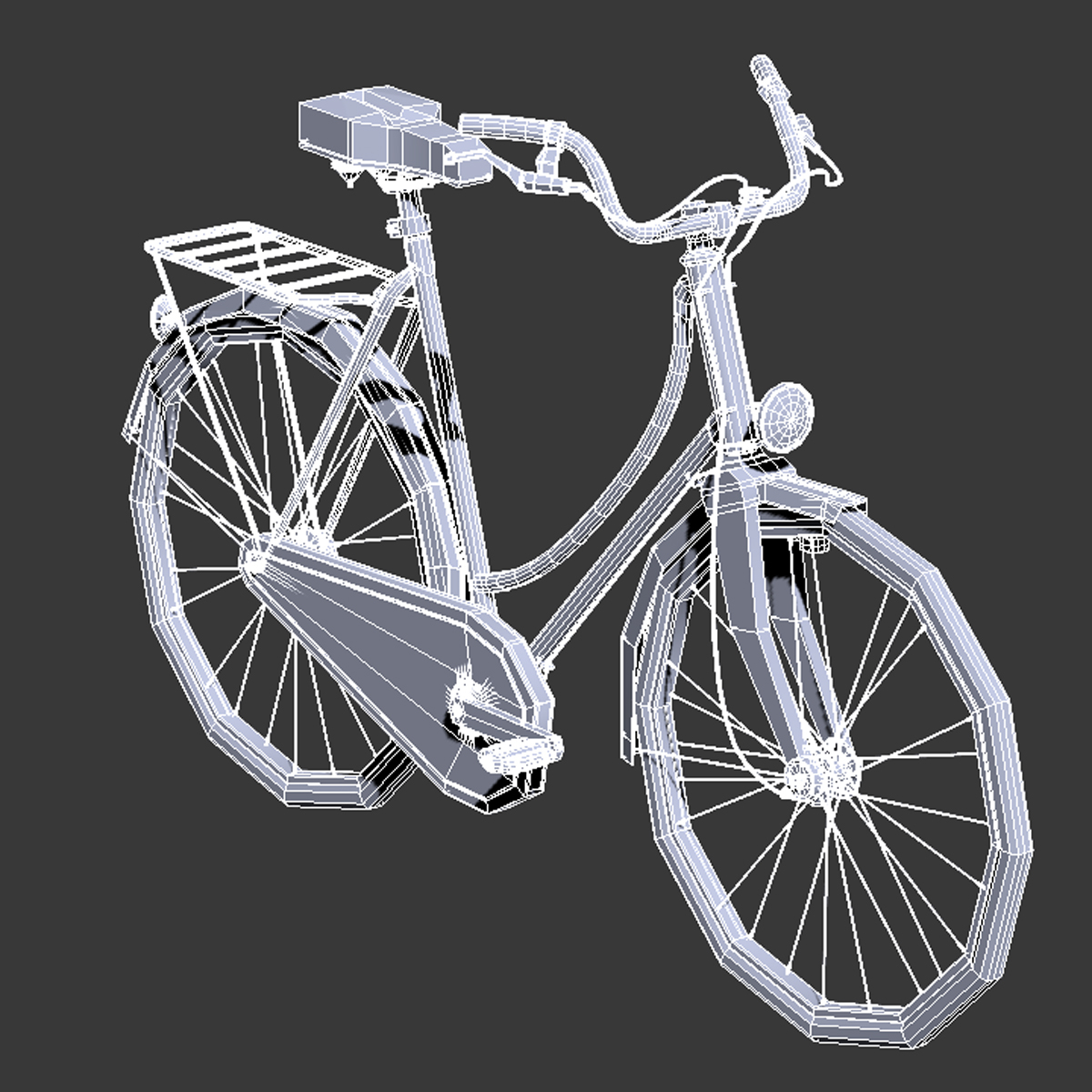 dutch bicycle 3d model