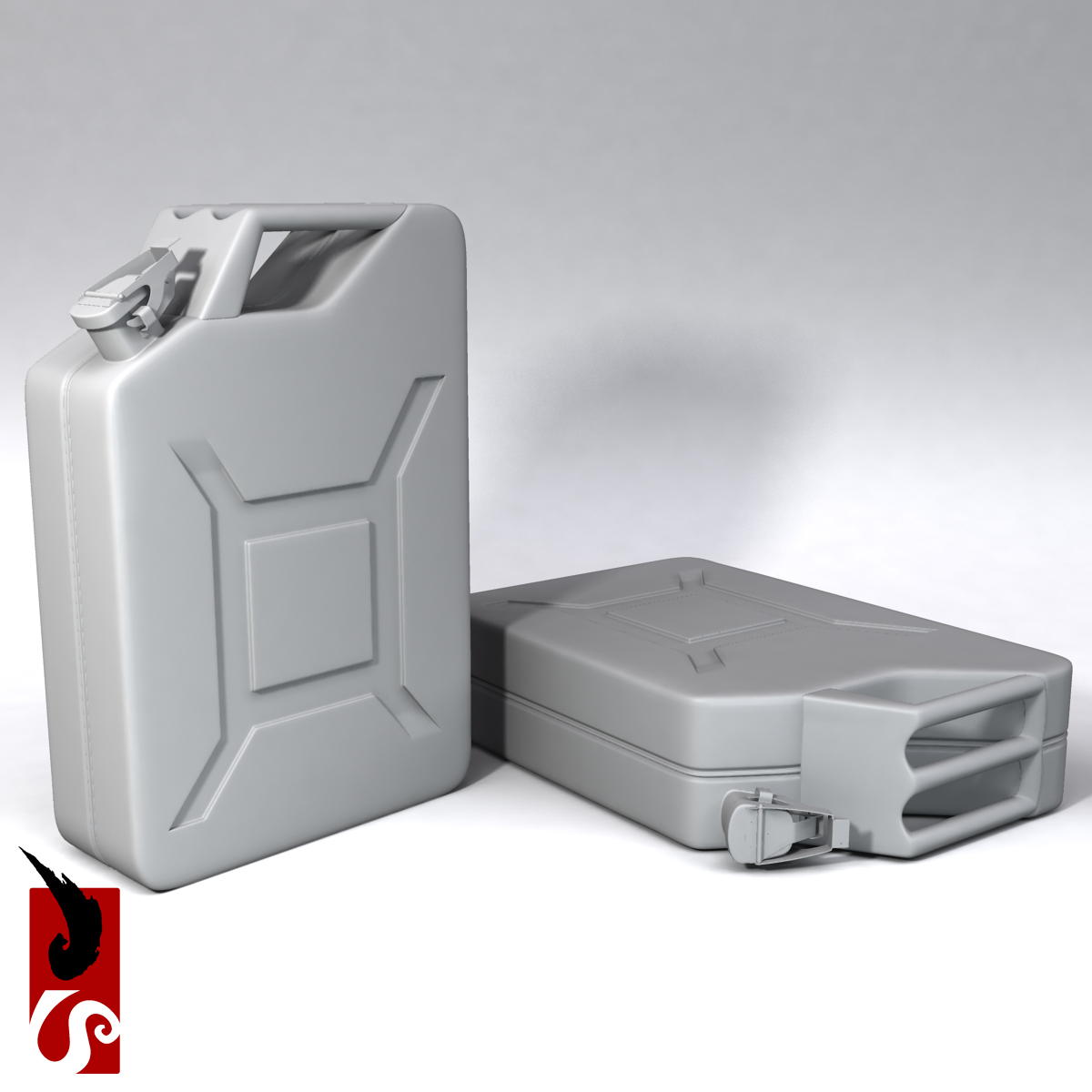 jerry jerrycan 3d model
