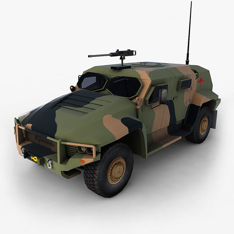 3d hawkei vehicle