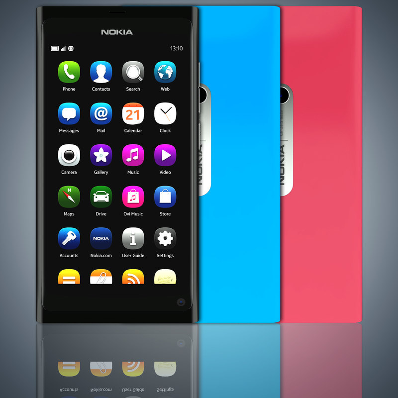 3d nokia n9 model