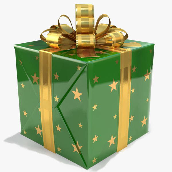 3ds max gift box