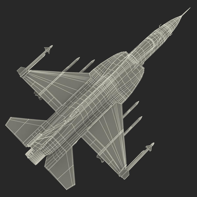 3d model of realistic jf-17 thunder fighter