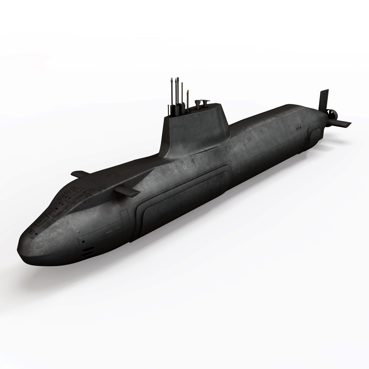 astute class submarine 3d max