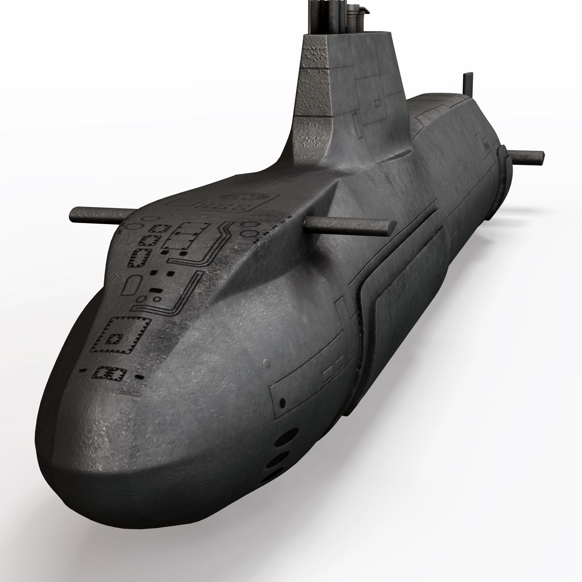 astute class submarine 3d max