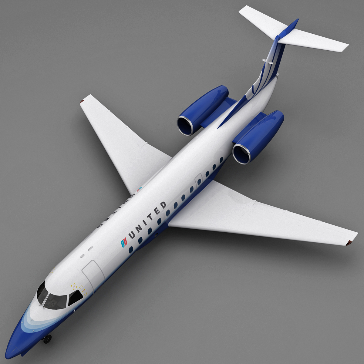 modèle 3D de Embraer ERJ 135 - TurboSquid 648668