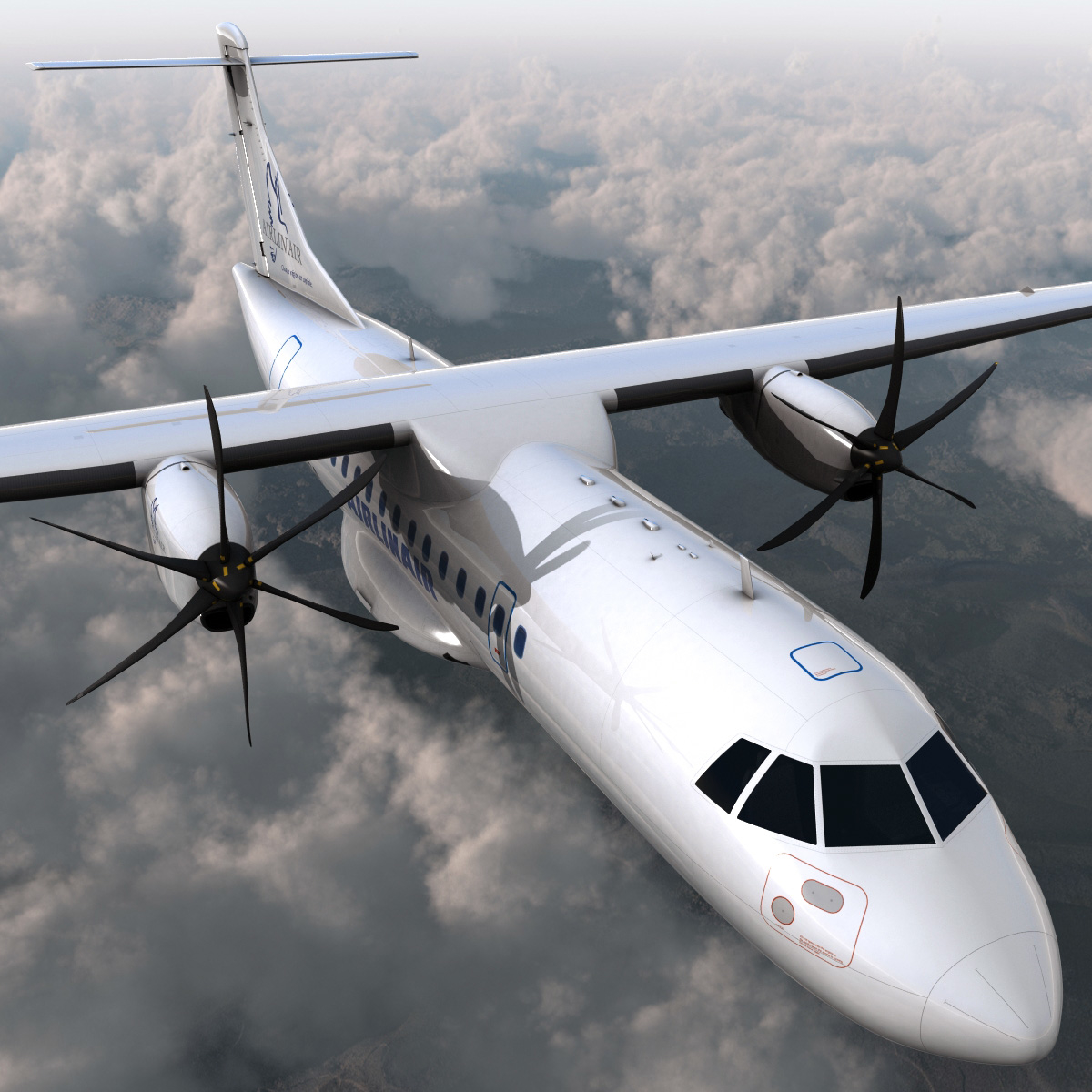 max passenger aircraft atr 42