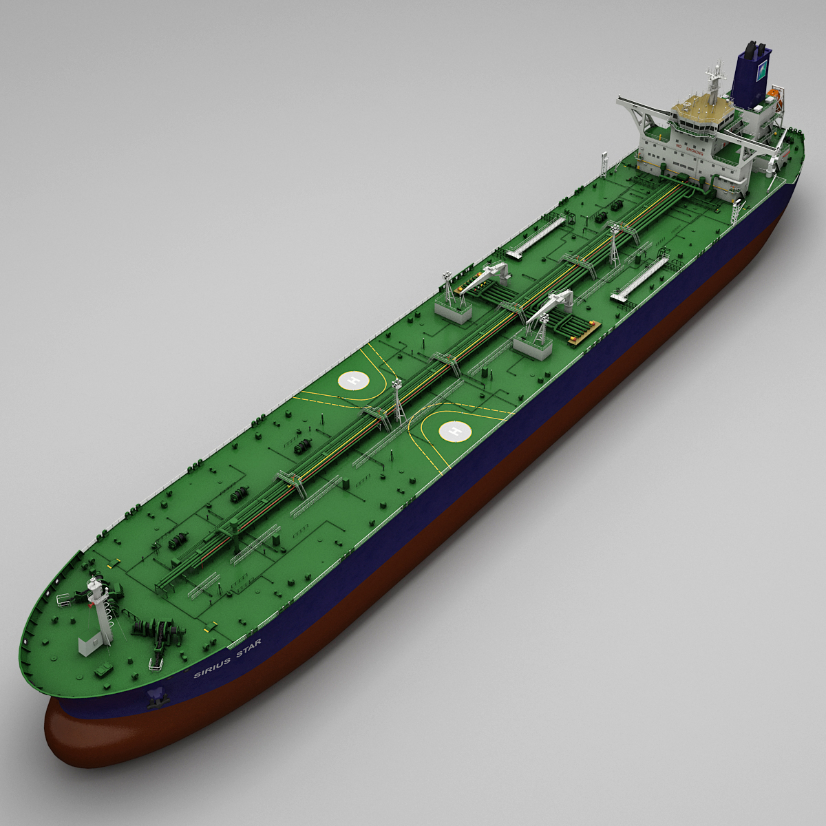 obj tanker sirius star