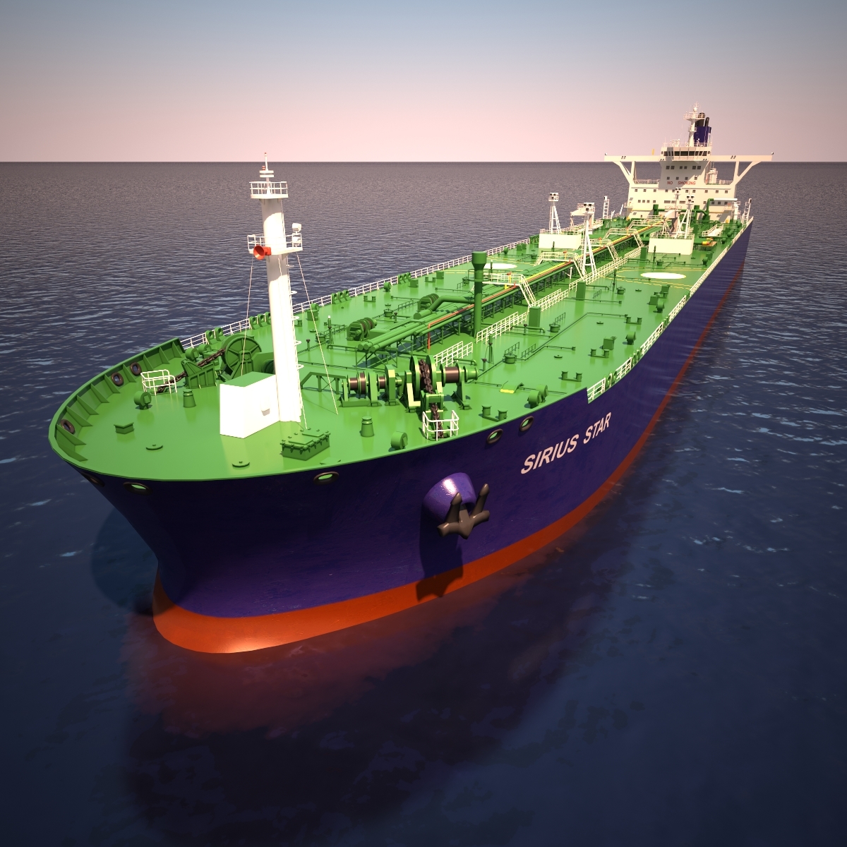 obj tanker sirius star