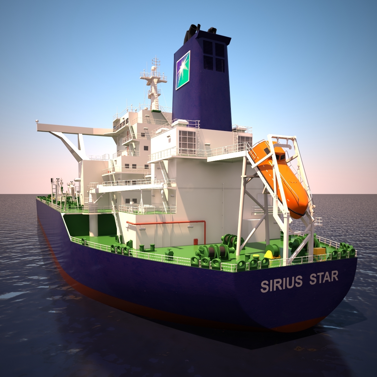 obj tanker sirius star