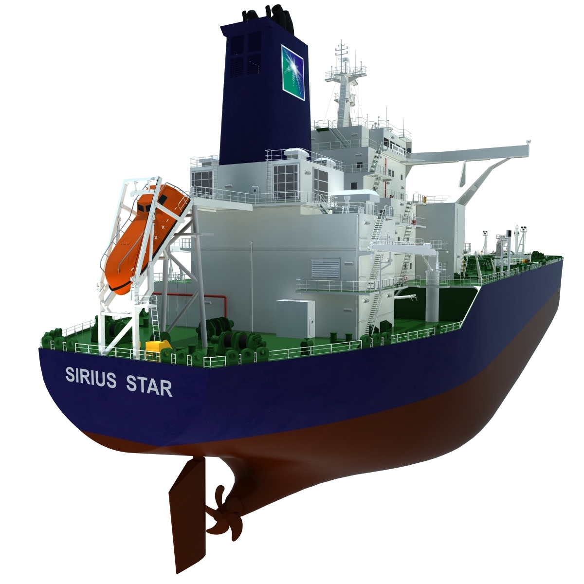 obj tanker sirius star