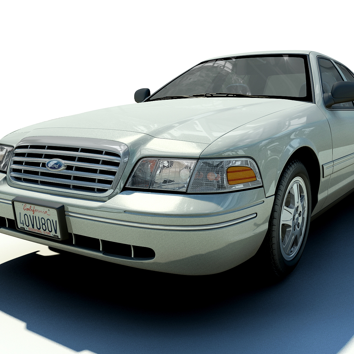 3d crown victoria model