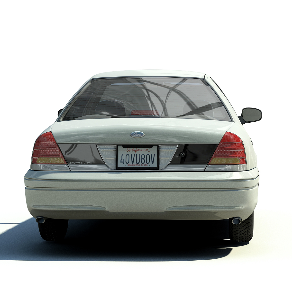 3d crown victoria model