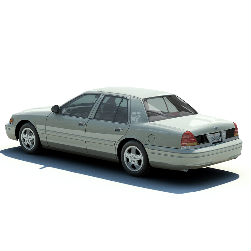 3d crown victoria model