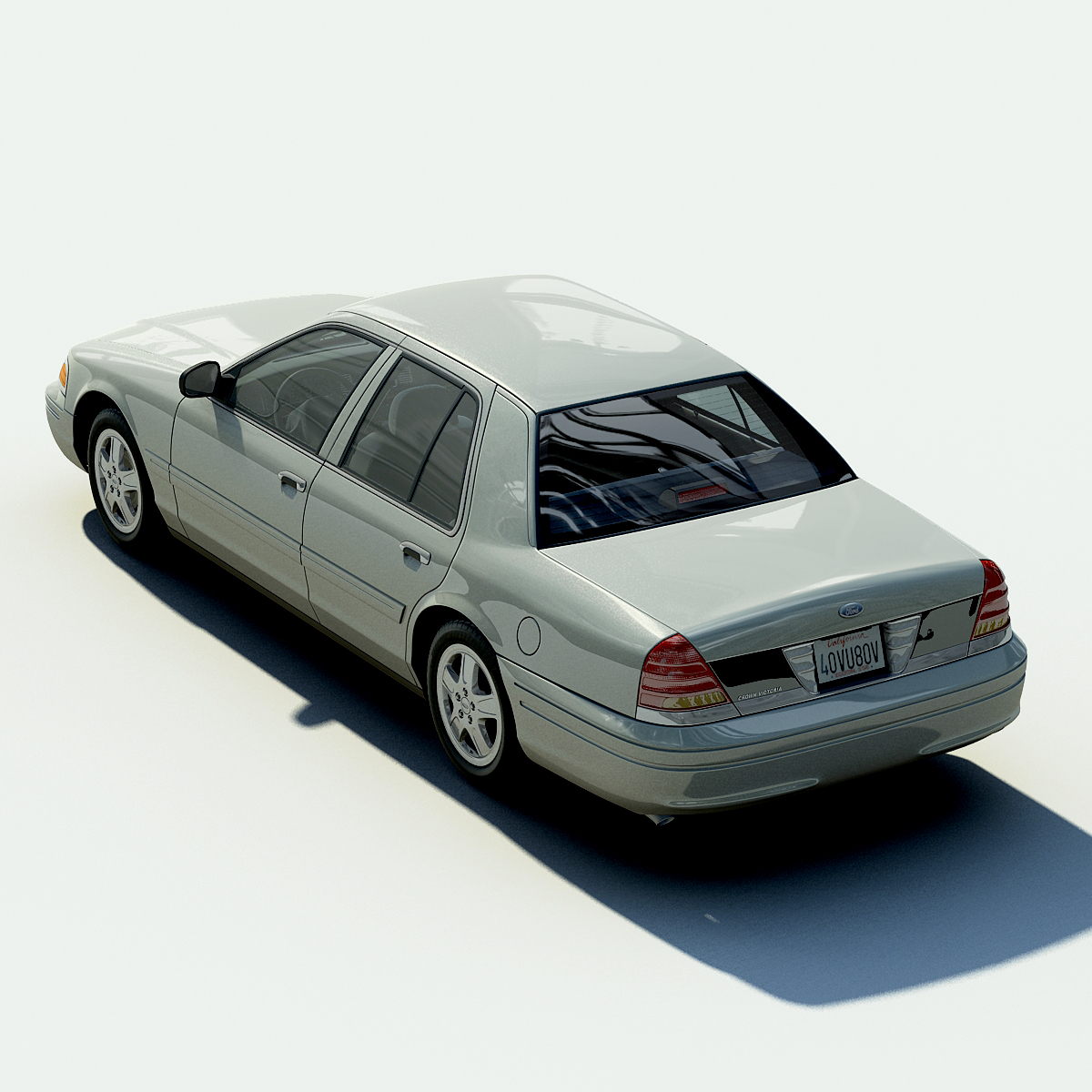 3d crown victoria model