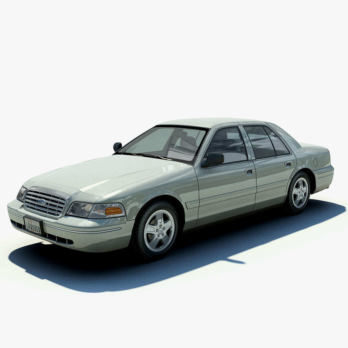 3d crown victoria model