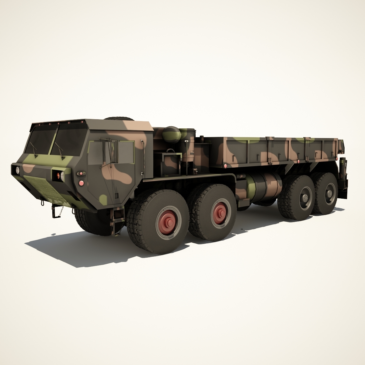 m977 a2 hemtt transport 3d model