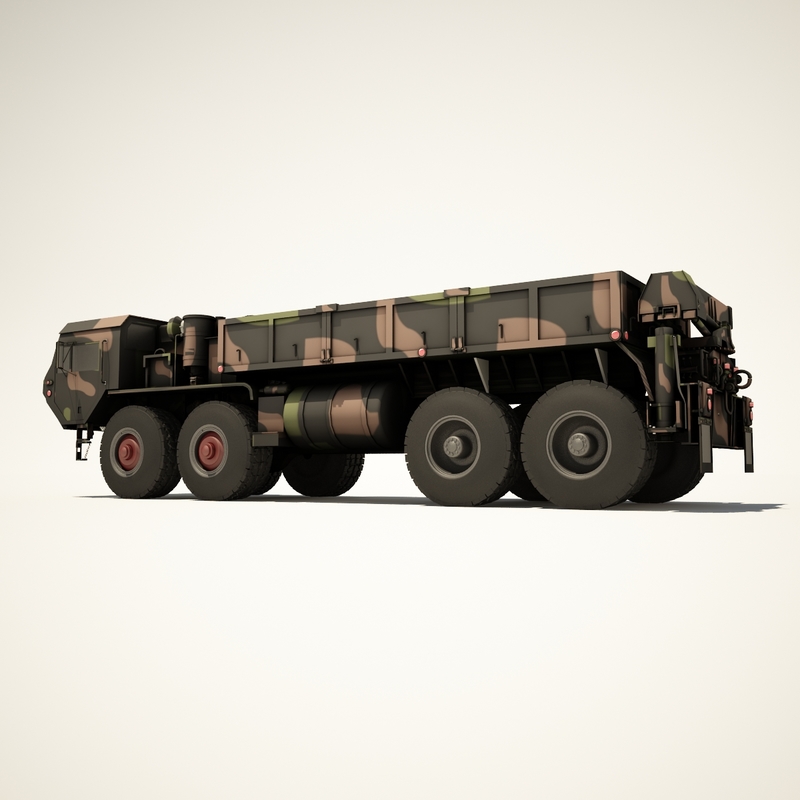 m977 a2 hemtt transport 3d model