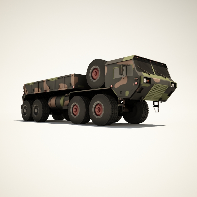 m977 a2 hemtt transport 3d model