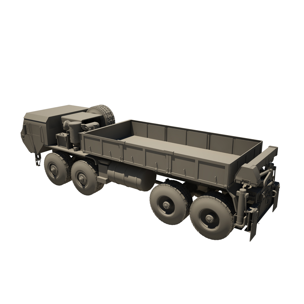 m977 a2 hemtt transport 3d model