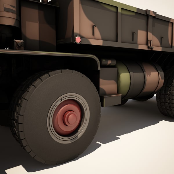 m977 a2 hemtt transport 3d model