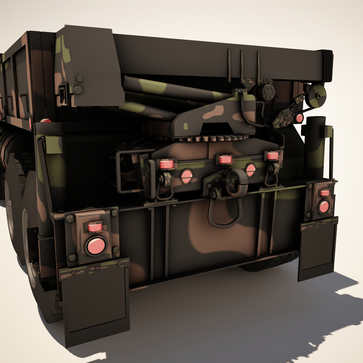 m977 a2 hemtt transport 3d model