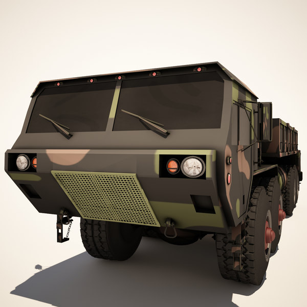 m977 a2 hemtt transport 3d model