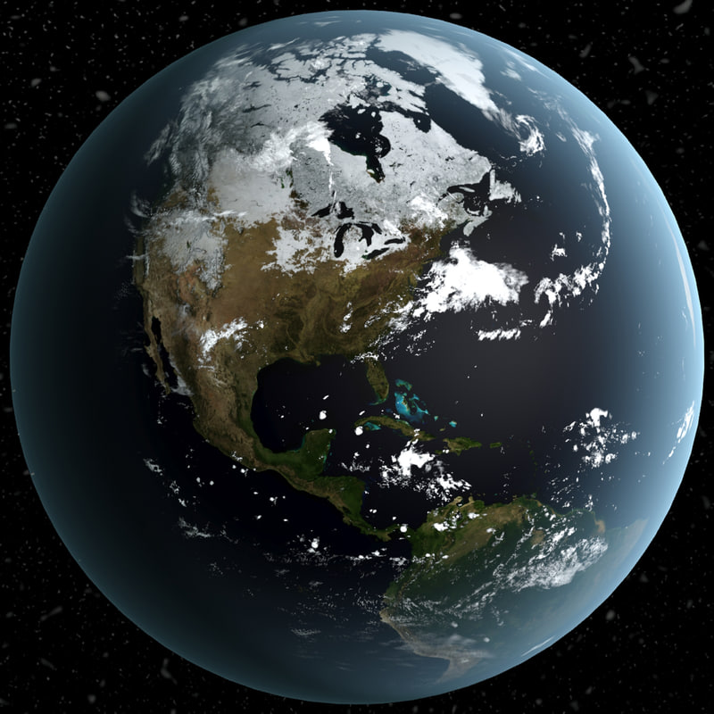 3d earth season planet
