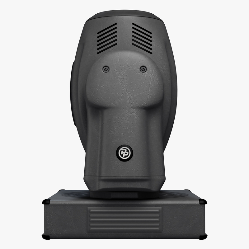 3d model of gobo lamp lighting effects