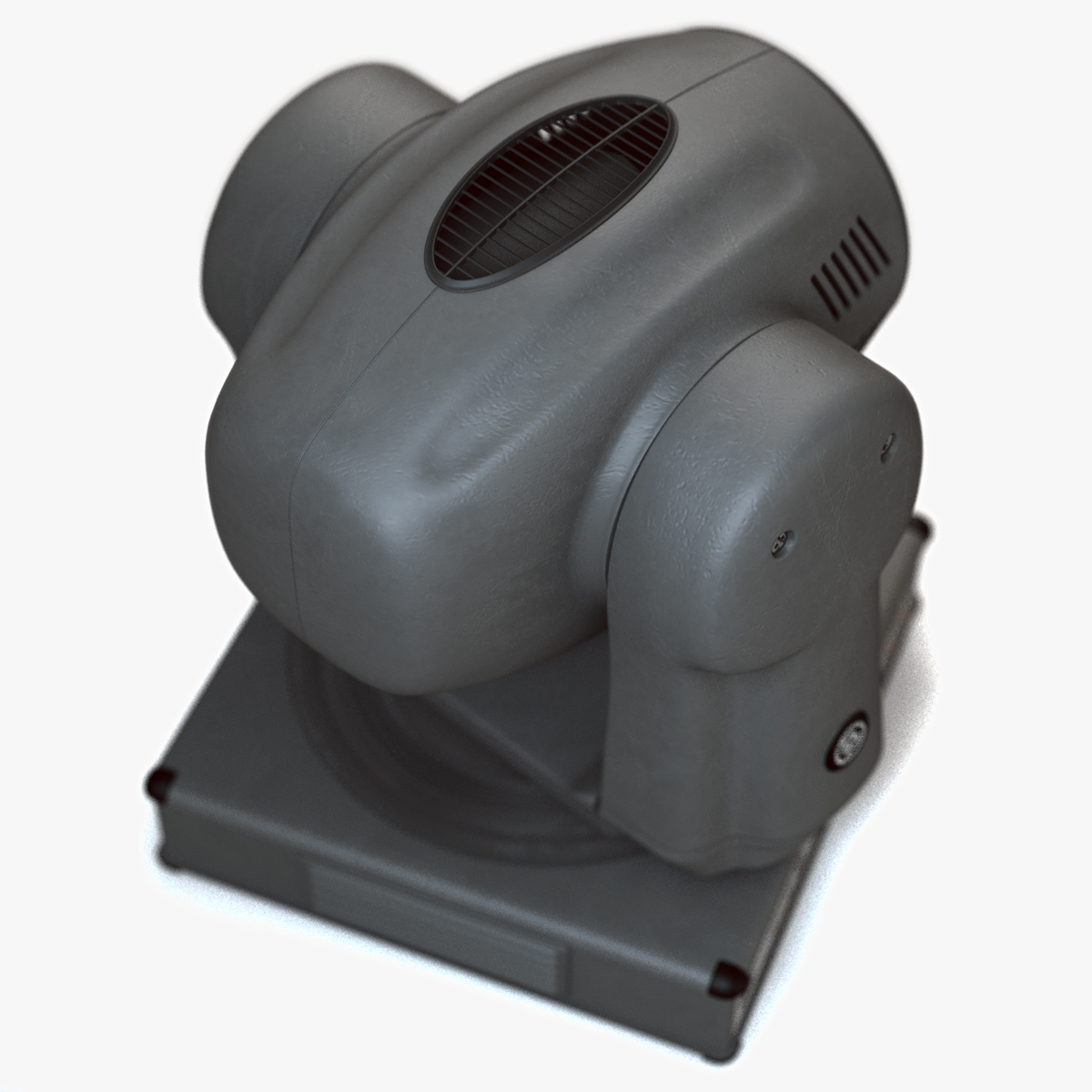 3d model of gobo lamp lighting effects