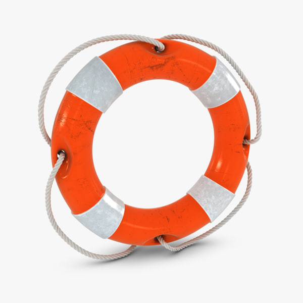 3d old rescue ring