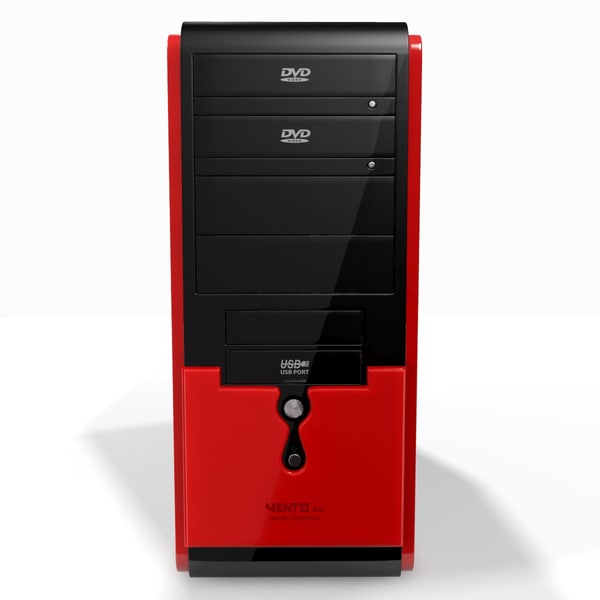 Computer Case Asus Ta 663 3d Model