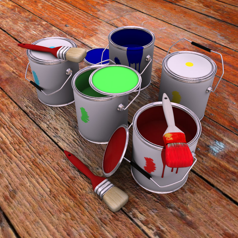 paint brushes 3d max
