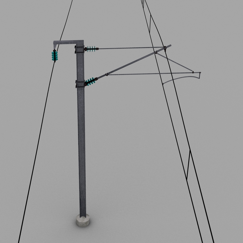 3d power pole