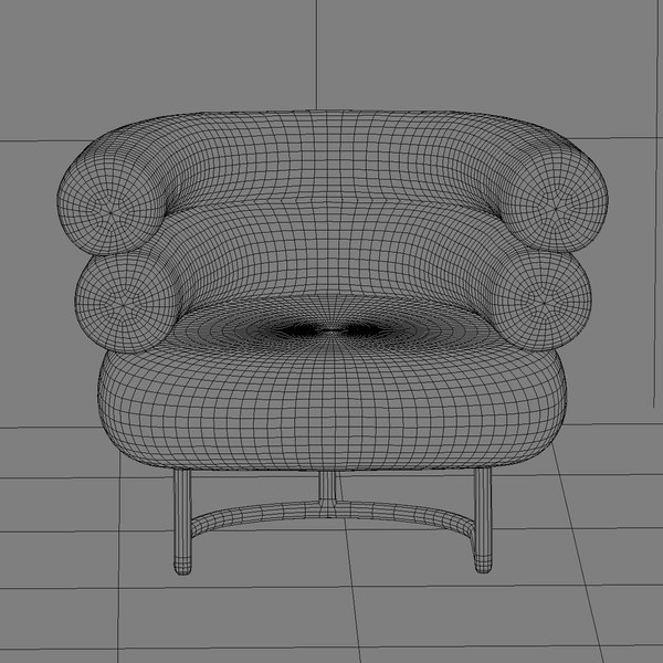 3d model design chair bibendum eileen
