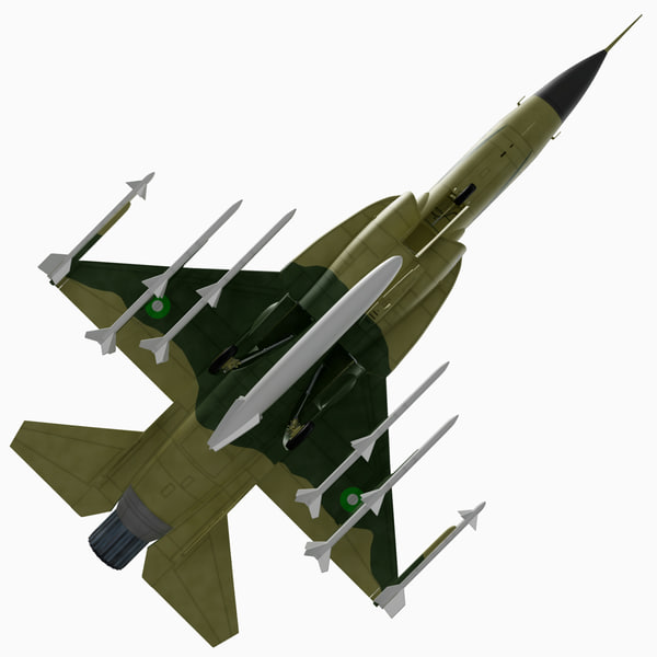 3d realistic jf-17 thunder fighter model