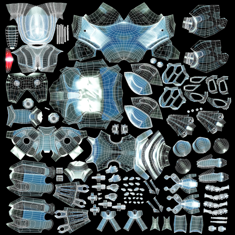 3d cylon centurion series model