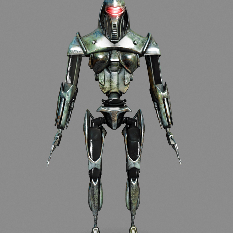 3d cylon centurion series model