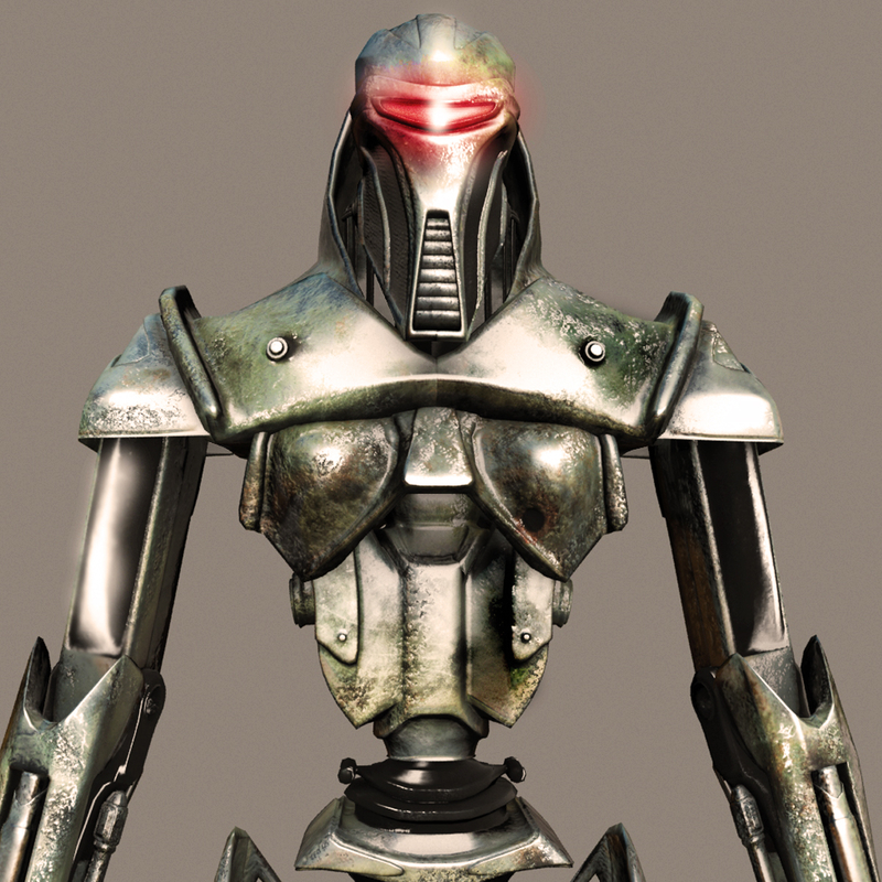 3d cylon centurion series model