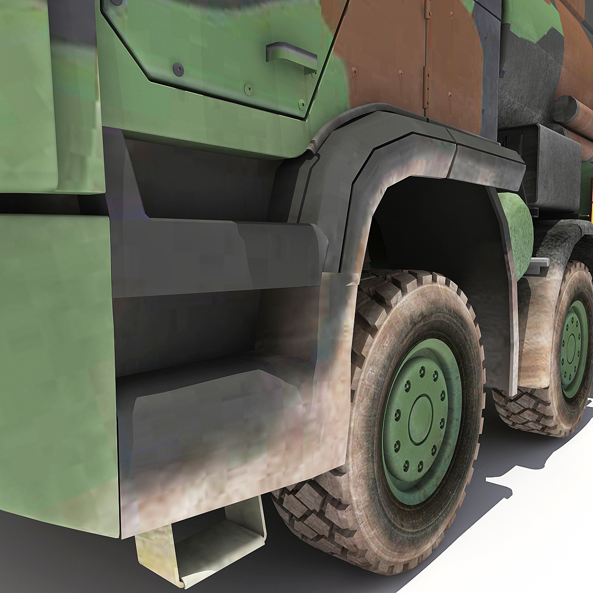 iveco military wheeled tanker 3ds