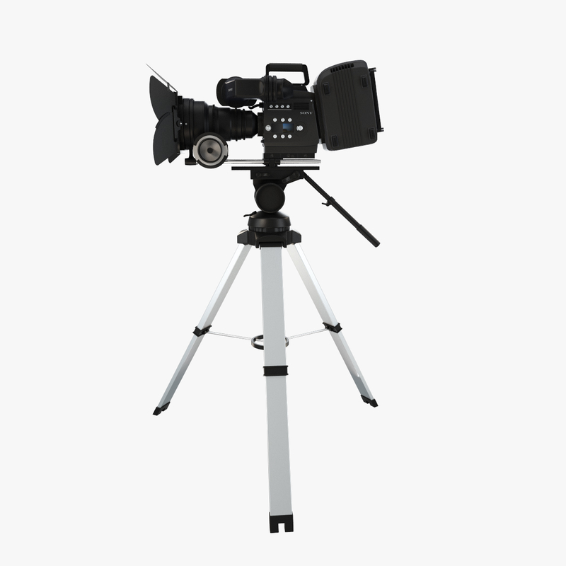 3d model camera sony f35