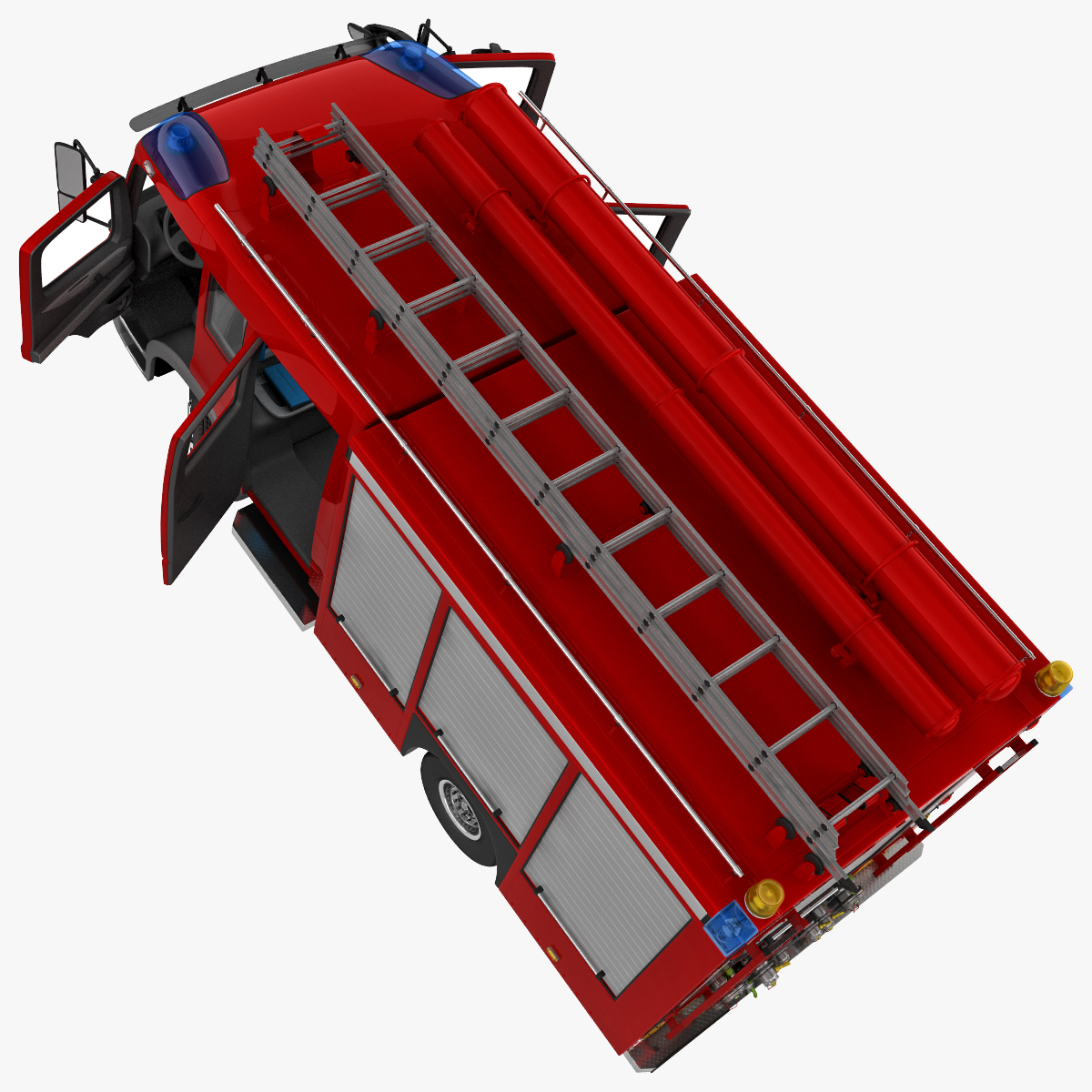 C4d Mercedes Atego Truck