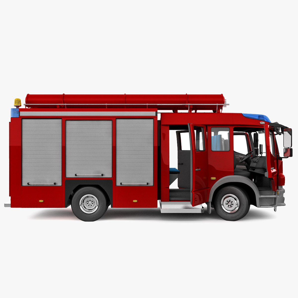 C4d Mercedes Atego Truck