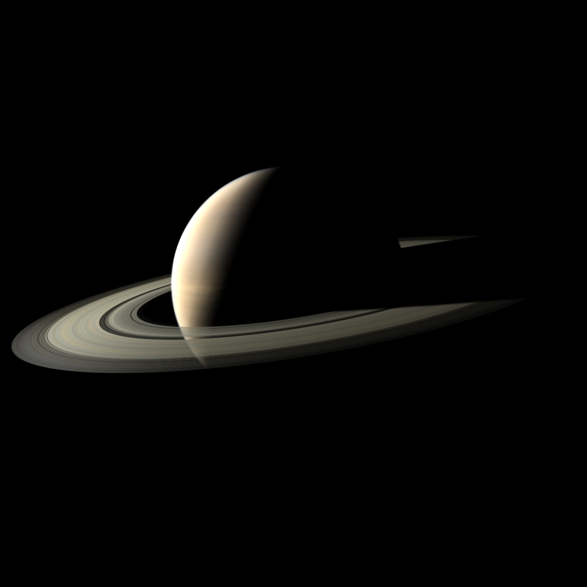 atmosphere saturn 3d model